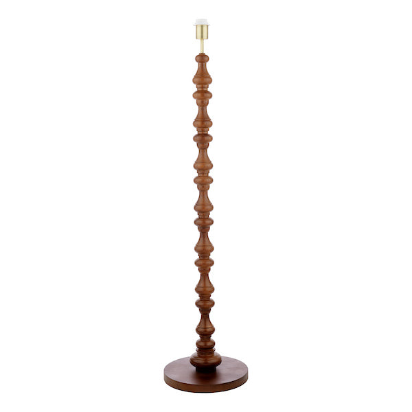 Laura Ashley Millbrook Dark Stained Wood Floor Lamp (Base Only ...